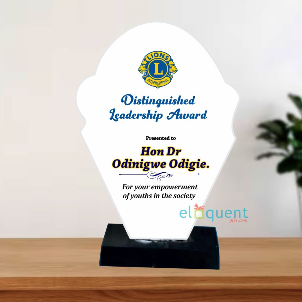 Acrylic Plaques & Trophies - Eloquent Gift